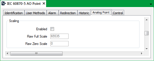 Iec 60870 5 Driver Guide Configure Point Scaling Configuring Analog Points